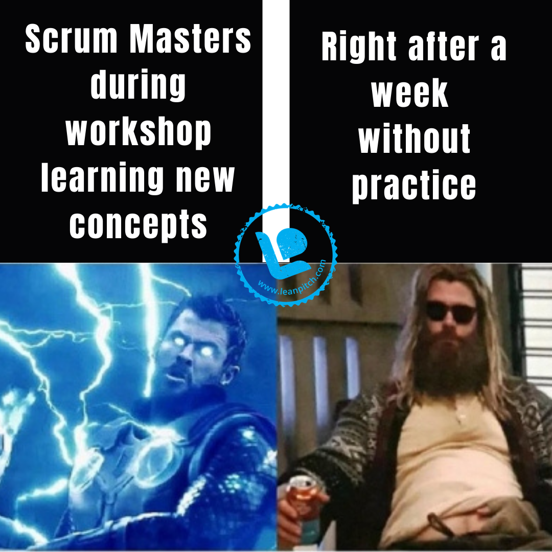 When you are out of practice